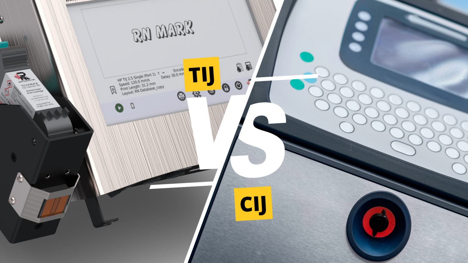 Continuous Inkjet Printer vs TIJ Technology: A Comprehensive Guide | RNJet